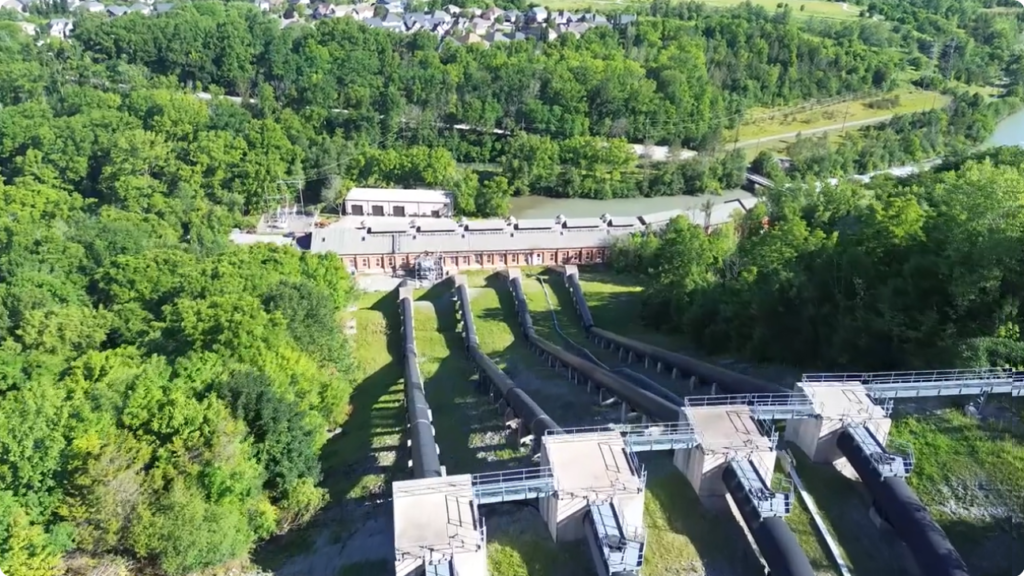 Watch: Fly Over Decew Falls Generating Station With Your Personal ...